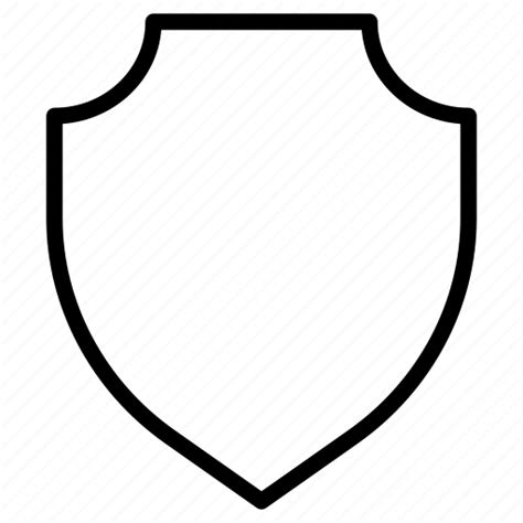Shield Protection Security Defense Crest Weapons Icon Download