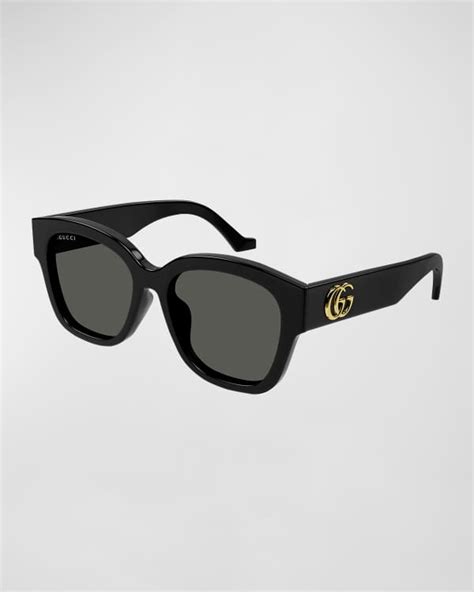 Gucci Square Acetate Gradient Sunglasses Neiman Marcus