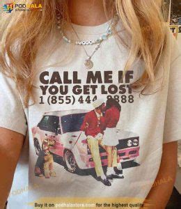 Call Me If You Get Lost Shirt Tyler The Creator T For Fans