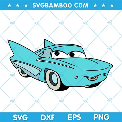 Flo Car Svg Disney Character Flo Svg Car Flo Disney