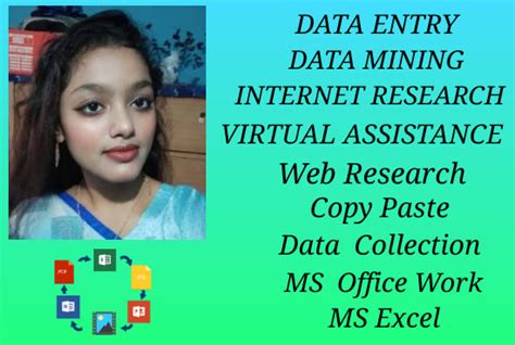 Be Your Virtual Assistant For Data Entry Operator By Snigdha007 Fiverr