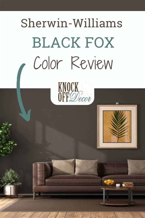 Sherwin Williams Black Fox Sw 7020 Review A Warm And Dignified Black