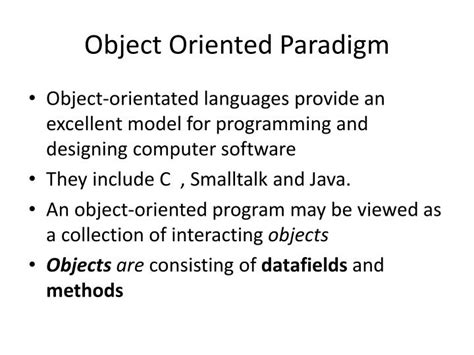 Ppt Programming Paradigms And Languages Powerpoint Presentation Id2392387