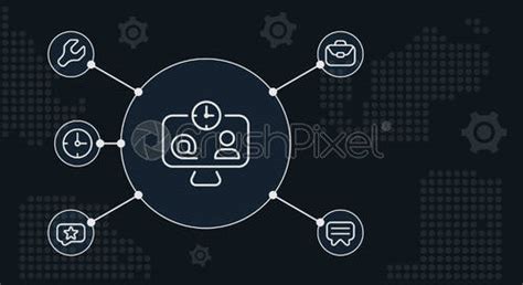 Operations Management Concept Banner Template Stock Vector 6303812