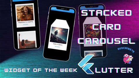 Stacked Card Carousel List In Flutter Flutter Widget Of The Week Youtube