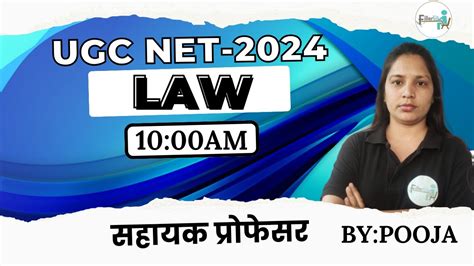 Ugc Netset Law Class Ugc Net June 2024 Net Law Free Class Law