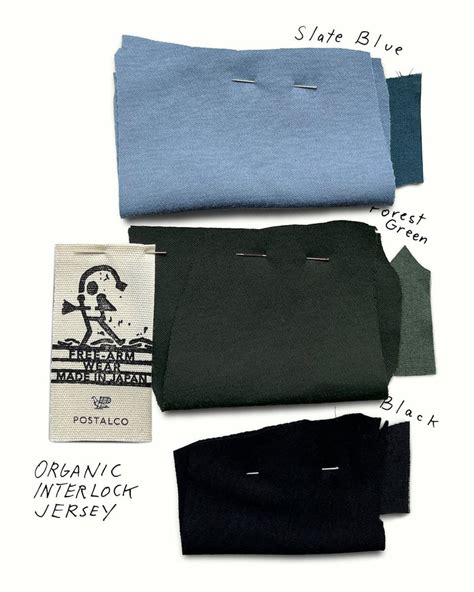 Triangle T Long Organic Interlock Jersey Postalco