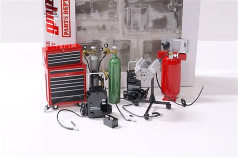 118 Gmp Original Garage Accessories Kit 1 Parts Dept Diorama Zubehör Part No 9010 Premium
