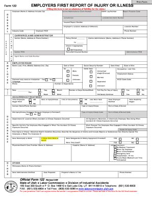 Osha Incident Report Form Templates Fillable And Printable Samples For