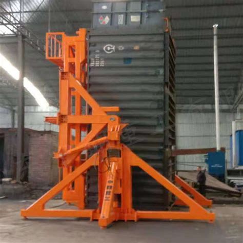 20 ft container flipper met verstelbare fliphoeken voor optimale prestaties