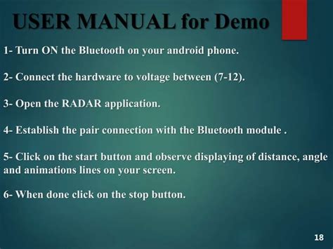 Arduino Radar System Pptx Operating Systems Computer Software And