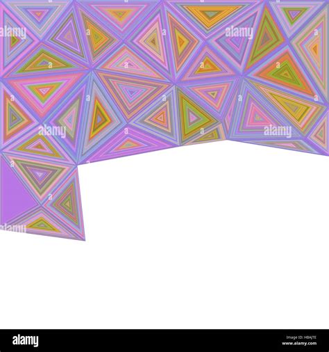 Abstract Vector Triangle Mosaic Tile Background Design Stock Vector Image Art Alamy