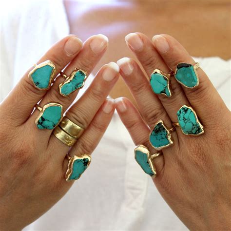 Gold Jewelry With Turquoise At Ruben Ramos Blog