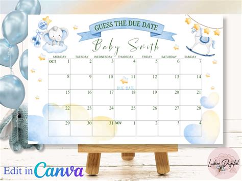 Essential Pregnancy Calendar Template For Expecting Mothers