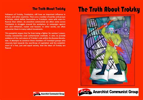 Truth About Trotsky New Pamphlet Out Now Anarchist Communist Group