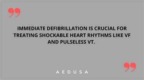 What Are Shockable Rhythms Aed Usa Knowledge