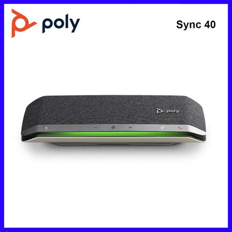 Original Poly Sync 40 Smart Conference Speakerphone For Flexible Huddle Rooms Lazada Ph