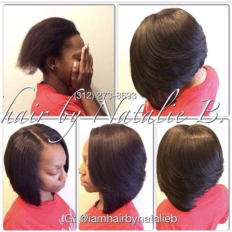Sew In Bob Hair Weaves Are Great For Teamfit And Require Minimal