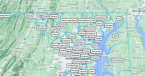 Md Districts Scribble Maps