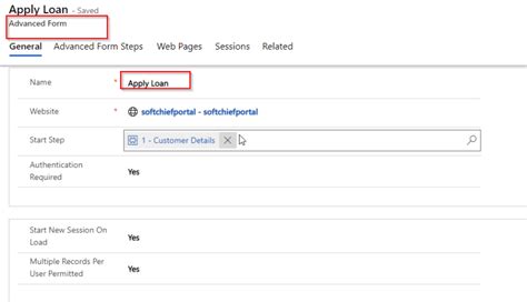 How To Display Advanced Form On Power Portal Page Softchief Learn