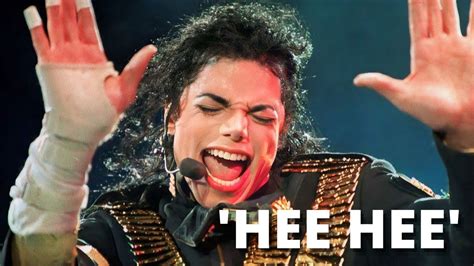 The Unexpected Origin Of Michael Jacksons Iconic Hee Hee Sound Youtube