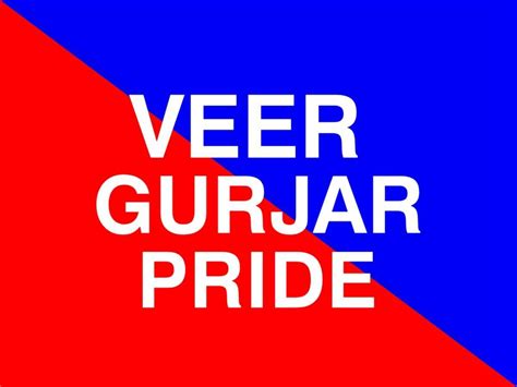 Gurjar Veer Gurjar Pride
