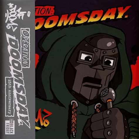 Mf Doom Operation Doomsday 25th Anniversary Black Friday Record