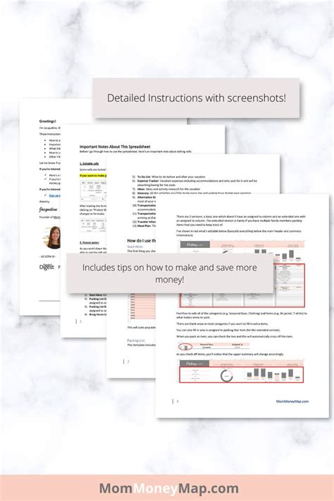 Vacation Planner Excel Spreadsheet Vacation Planner Excel Spreadsheets Spreadsheet