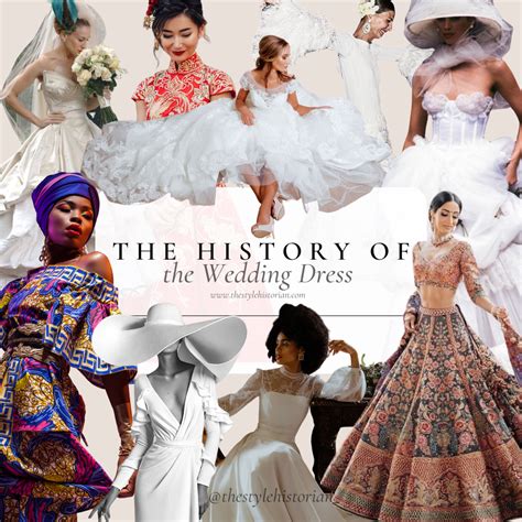 Wedding Dress Styles Through History