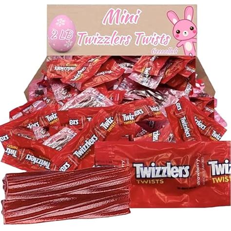 Twizzlers Twist 2lb Bulk Pack Of Delicious Twizzlers Mini