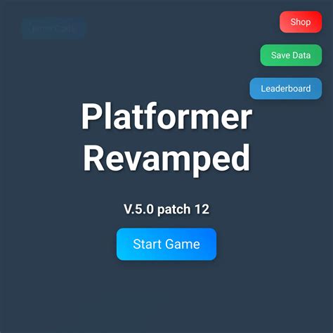 Platformer Revamped