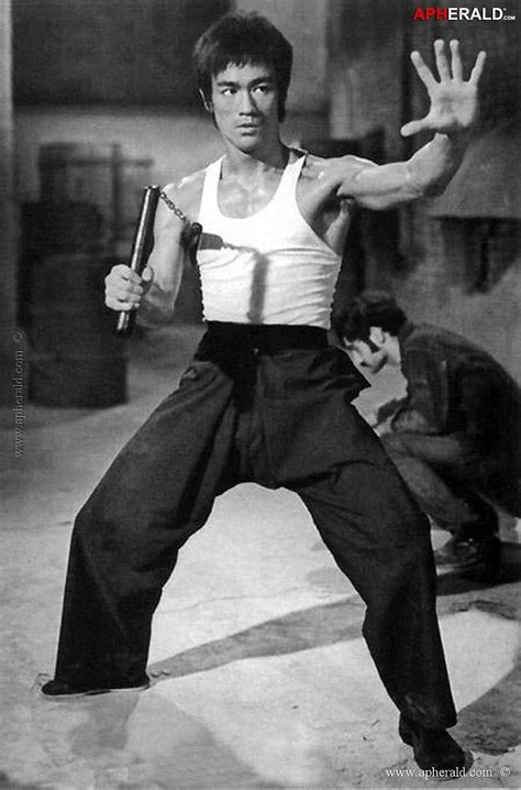 Bruce Lee Nunchaku Wallpaper