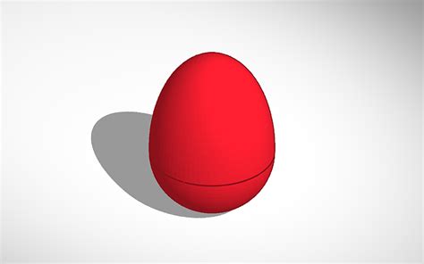 3d Design Egg Tinkercad