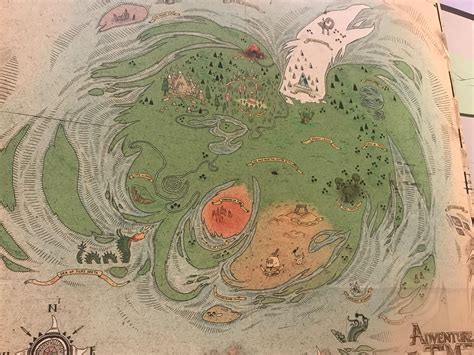 Adventure Time Earth Map High Res Map Of Ooo Radventuretime Ratqq