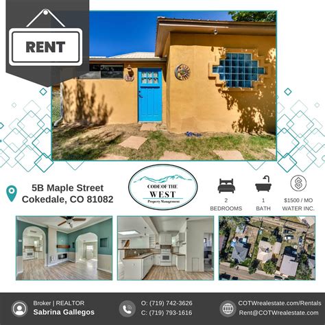 Property For Rent 🔑 5b Maple St Cokedale Co Looking For A Flexible