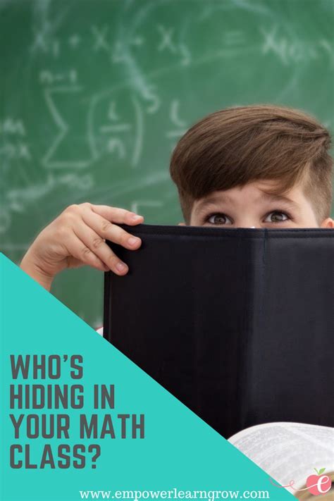 Who Is Hiding In Your Math Class Math Math Class Math Classroom