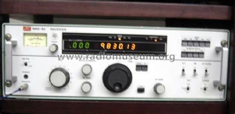 Nrd 92 Commercial Re Jrc Japan Radio Co Ltd Tokyo Build 1984
