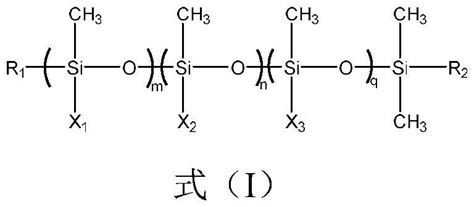 一种侧链型两亲性有机硅氧烷大分子单体及其制备方法和应用