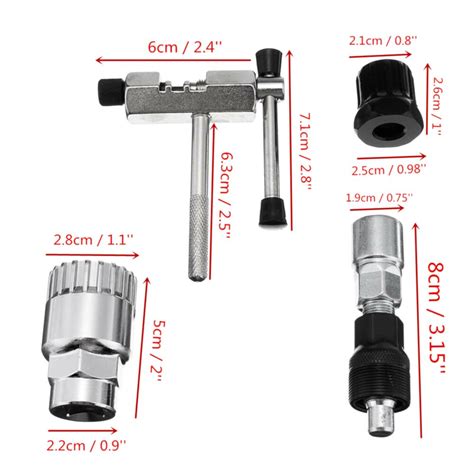 Bike Mtb Repair Tool Kit Mtb Crank Extractor Chain Grandado