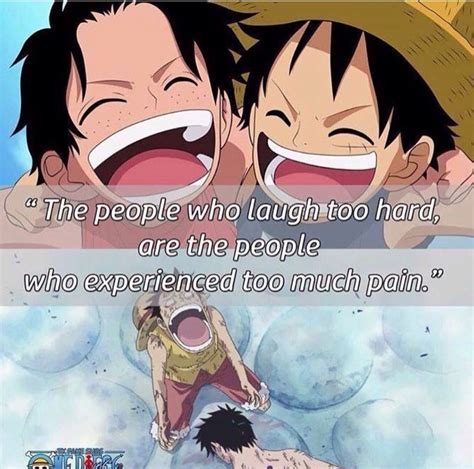 Ace And Luffy One Piece Quotes One Piece Comic Anime Quotes Inspirational