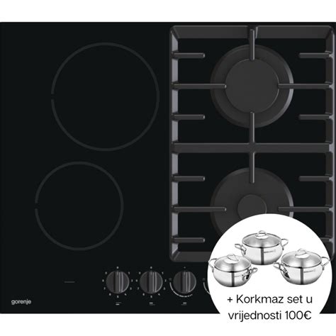 Kombinirana ploča za kuhanje Gorenje GE681X - Ines Tehnika