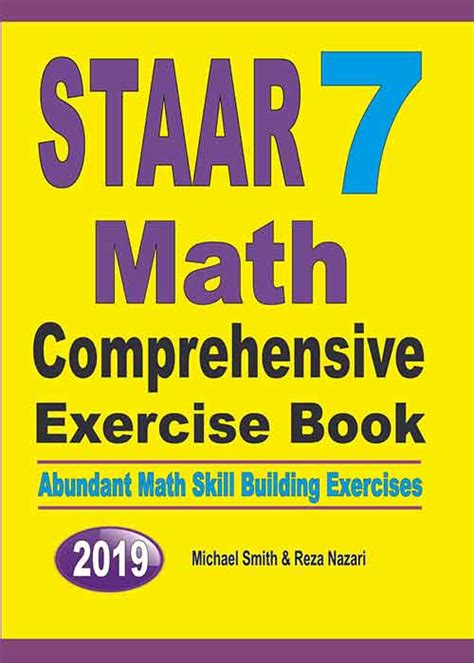 Staar Grade 7 Math Comprehensive Exercise Book Abundant Math Skill