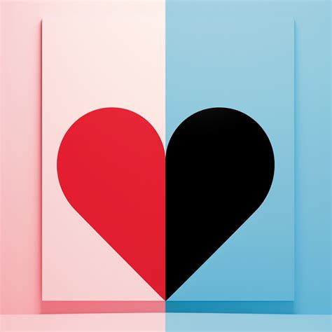 Corazón De San Valentín Geométrico Abstr Stock De Foto Gratis Public Domain Pictures