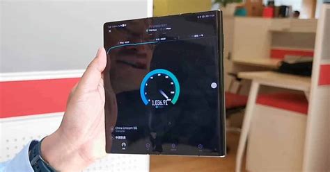 Huawei S Foldable Phone Reappears To Boast G Speed