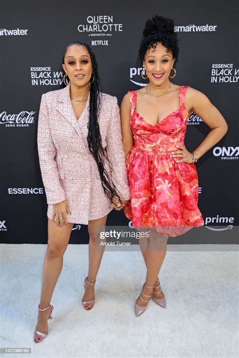 Tia Mowry Hardrict And Tamera Mowry Housley Attend The 2023 Essence