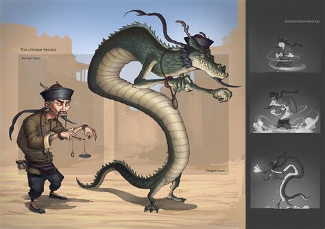 Human Dragon Transformation
