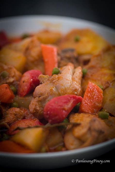 Chicken Afritada Recipe