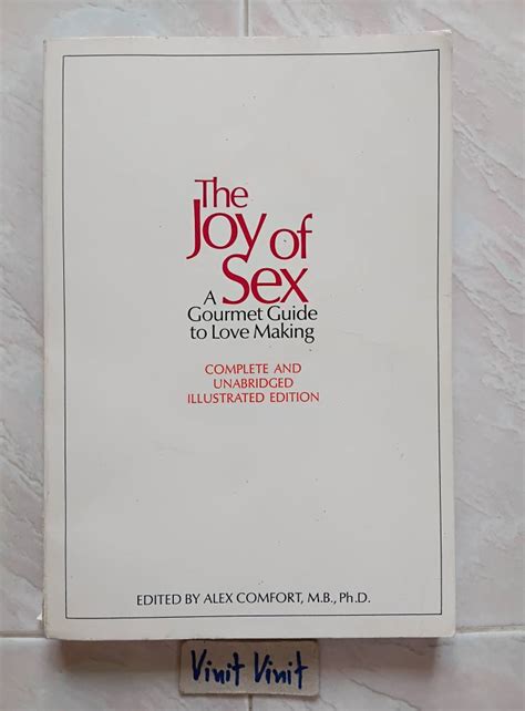 หนังสือศิลปะซื้อขาย 📒the Joy Of Sex📒