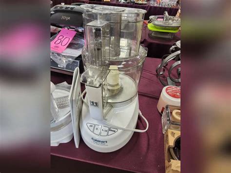 Cuisinart Prep 11 Plus 11cup Food Processor W Attachments Untested May Not Be Complete